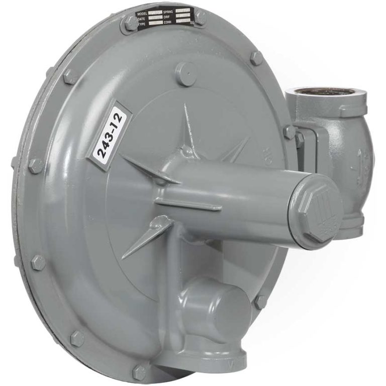 Sensus 243 Gas Pressure Regulator series 243-8 243-12 243-8-2HP