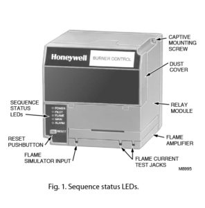 Honeywell RM7895 Microprocessor-based On-off Primary Burner Control ...