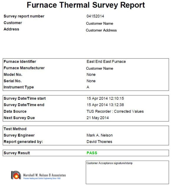 Field Services - Marshall W Nelson and Associates Inc