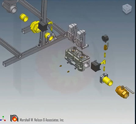 Gas Train Valve Assemblies