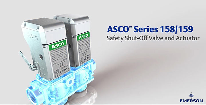 Asco Series 158 Gas Safety Shut-off Valves
